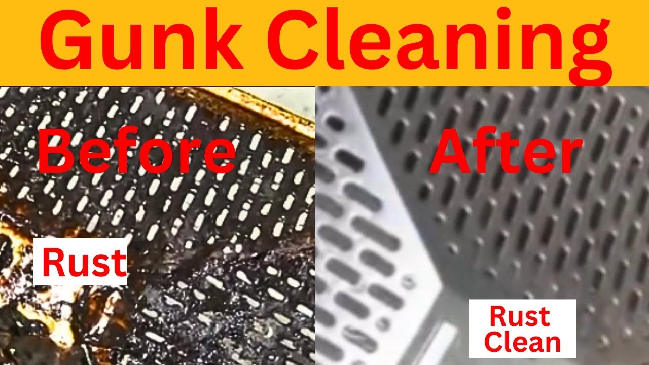 Cleaning Ancient | Black Sticky Gunk Off | The Stove Satisfyingly ...