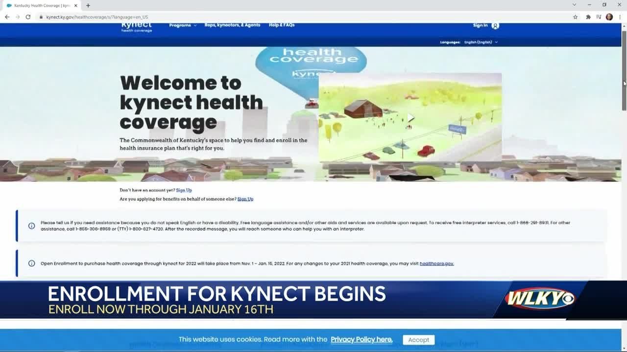 Open enrollement for Kentucky's health insurance marketplace, kynect ...