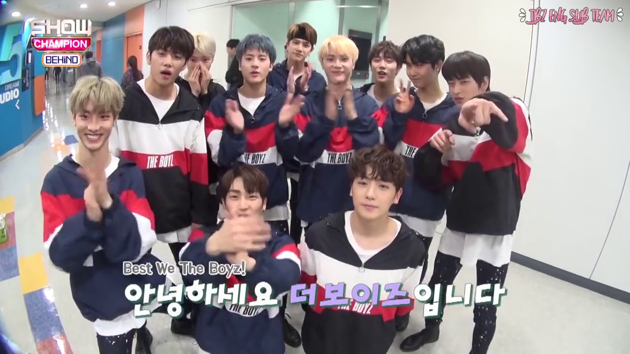 [ENG SUB] 180508 THE BOYZ Show Champion Behind Ep. 90 (Part 1) - YouTube