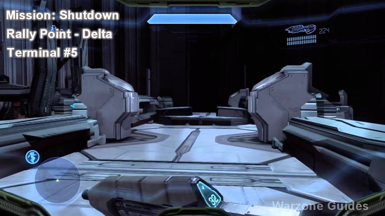 Halo 4 - Terminus (Terminal Locations) - Achievement Guide (HD) - YouTube