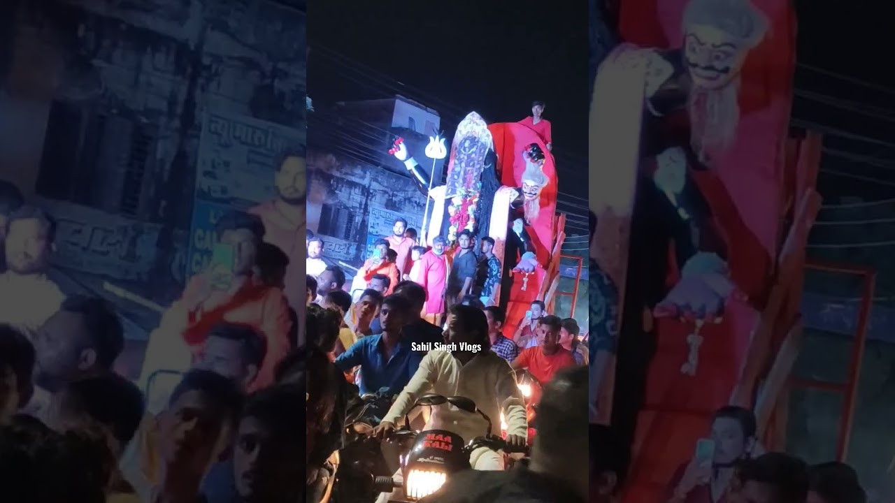 Sadar Bazar Ki Kali Mata Ka Aagman Jhansi 2022 Shorts Jhansi Kali
