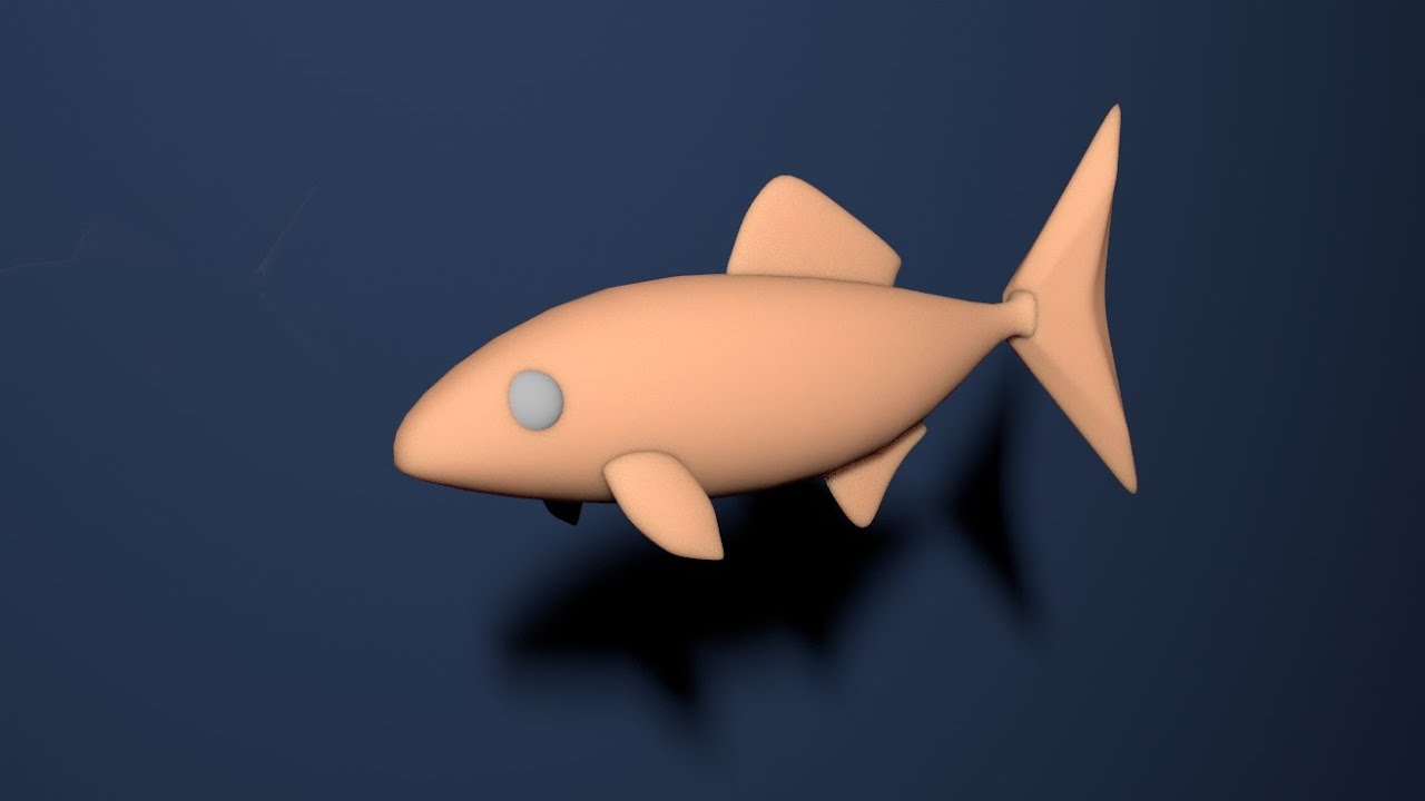 3D Modelling in Cinema 4D (Making a Fish) - YouTube