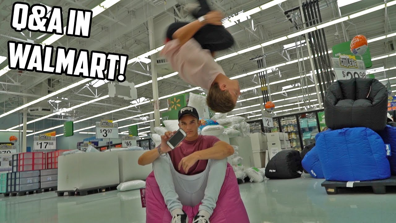 FUN IN WALMART! - YouTube