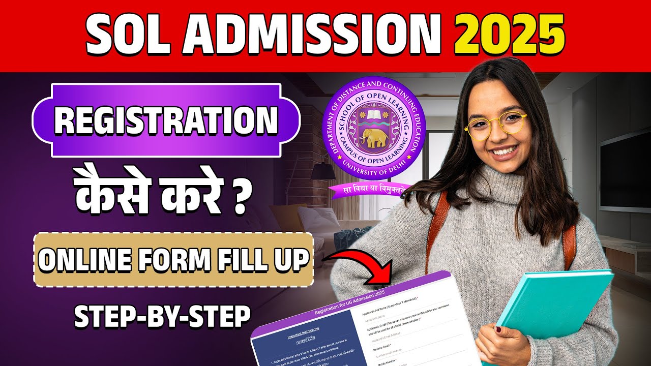 DU SOL UG Admission 2025 | Delhi University School of Open Learning ...