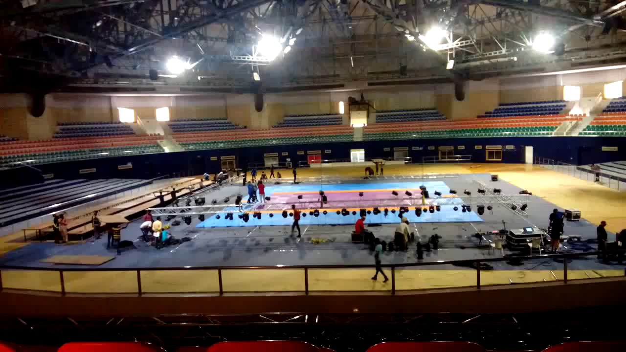 The Making of Pro Kabaddi Stadium. - YouTube