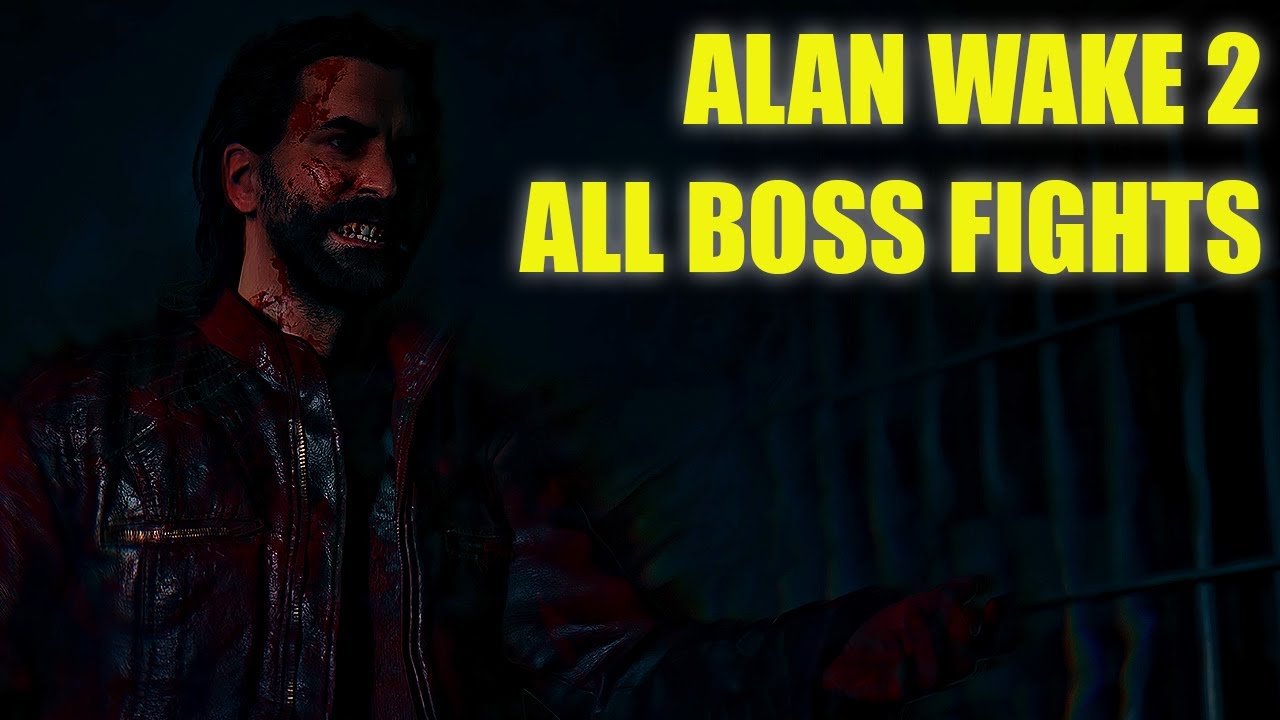 Alan Wake 2: All Boss Fights - YouTube