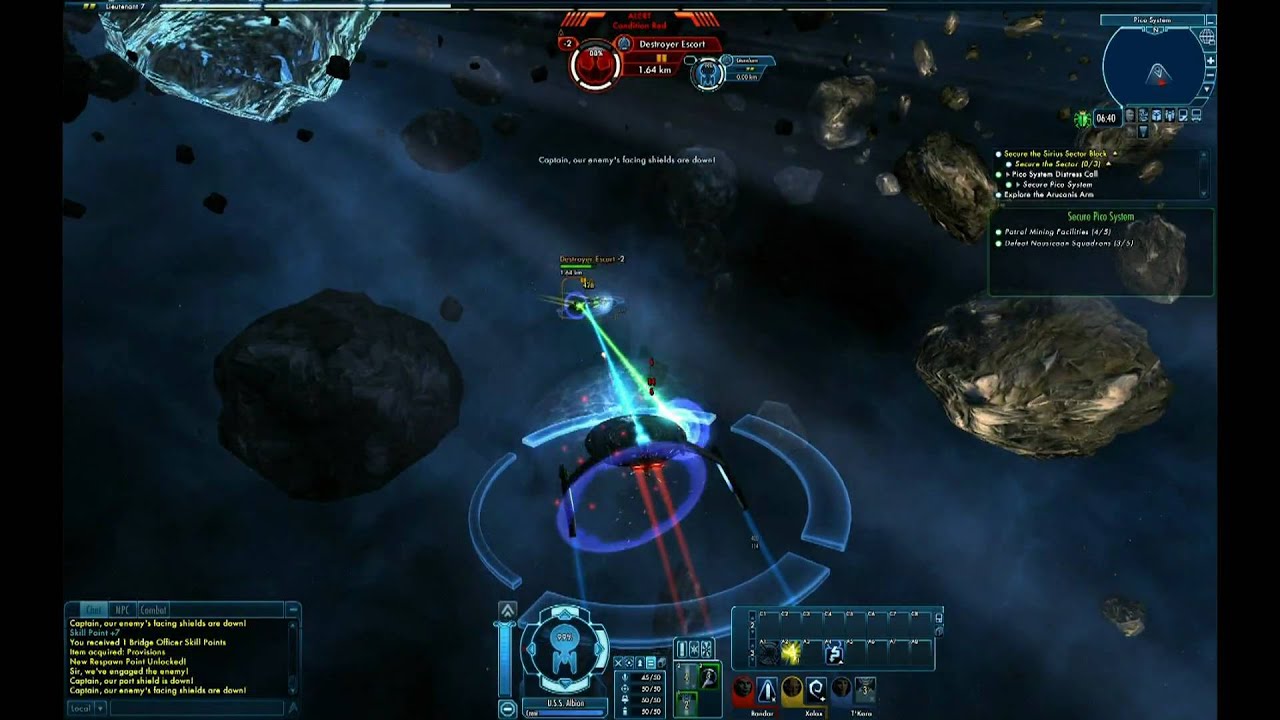 *Alienware Aurora* Star Trek Online Open Beta Gameplay! - YouTube