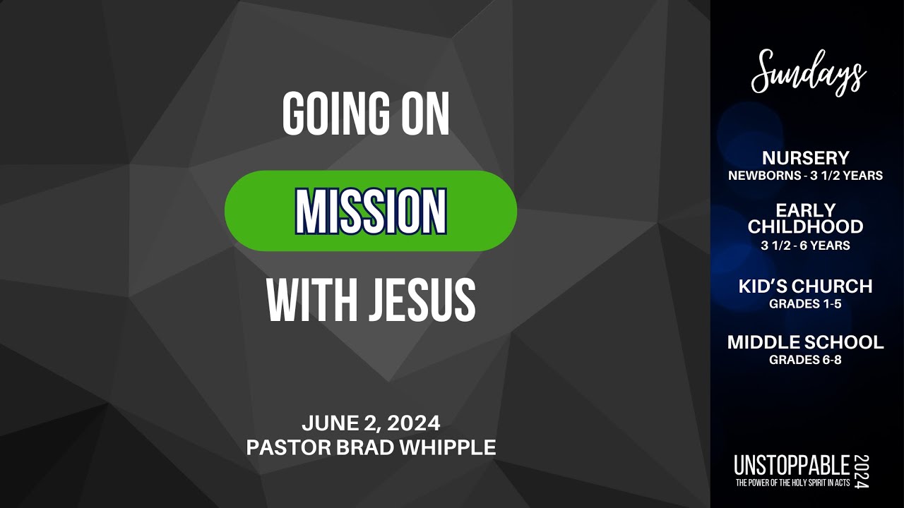 Going on mission with Jesus - YouTube