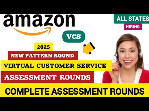 Amazon VCS Hyderabad Customer Service | Complete Assessment Test | 2025 | Must Watch 
