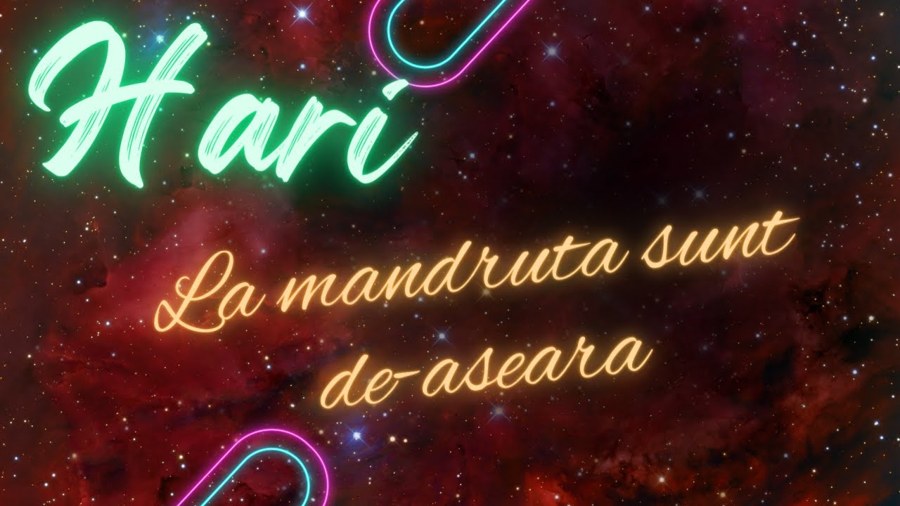 Hari Bunget - La mandruta sunt de-aseara | Official Video - YouTube