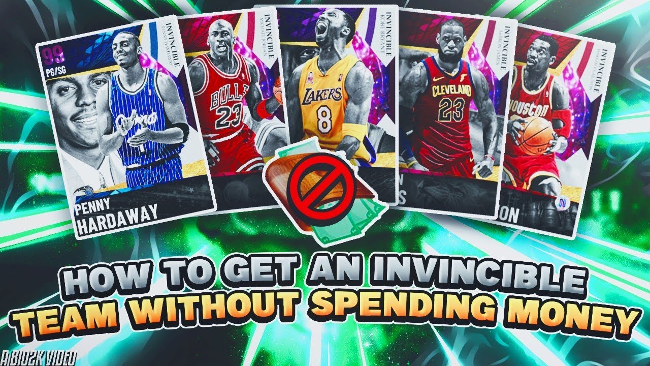 HOW TO GET INVINCIBLES IN MYTEAM WITHOUT SPENDING A DIME! NBA 2K22 ...
