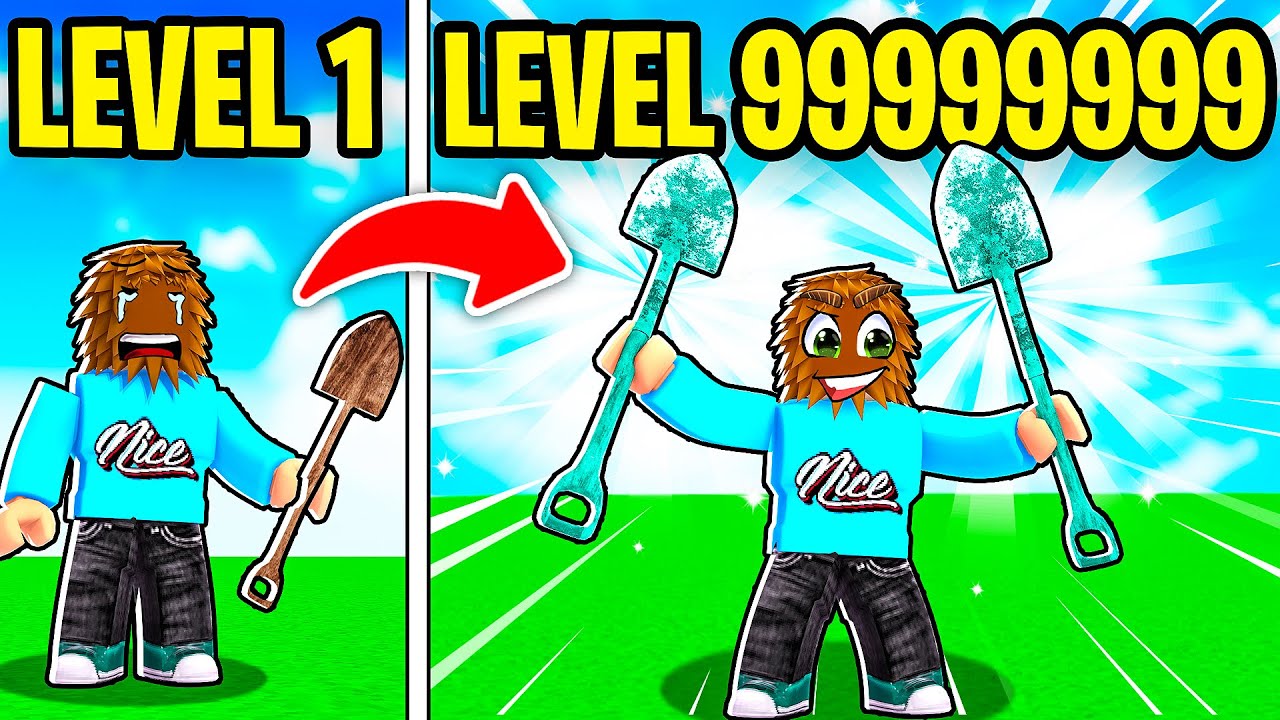 Making The STRONGEST Shovel In Roblox - YouTube