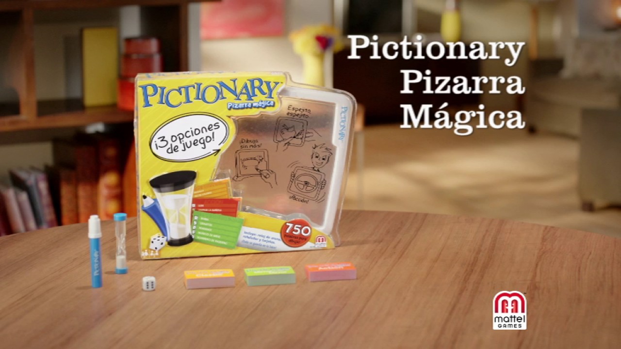 PICTIONARAY PIZARRA MÁGICA Y PICTIONARY CLÁSICO - YouTube