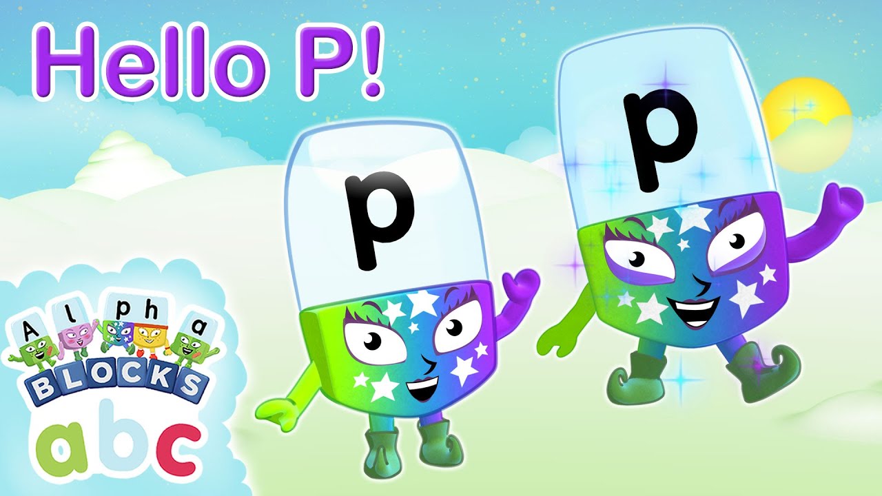 @officialalphablocks - Say Hello to P! | Meet the Alphabet | Phonics ...