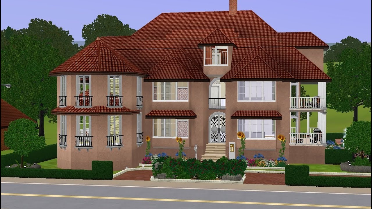 A Speed Build in the Sims 3-Riverview Villas - YouTube