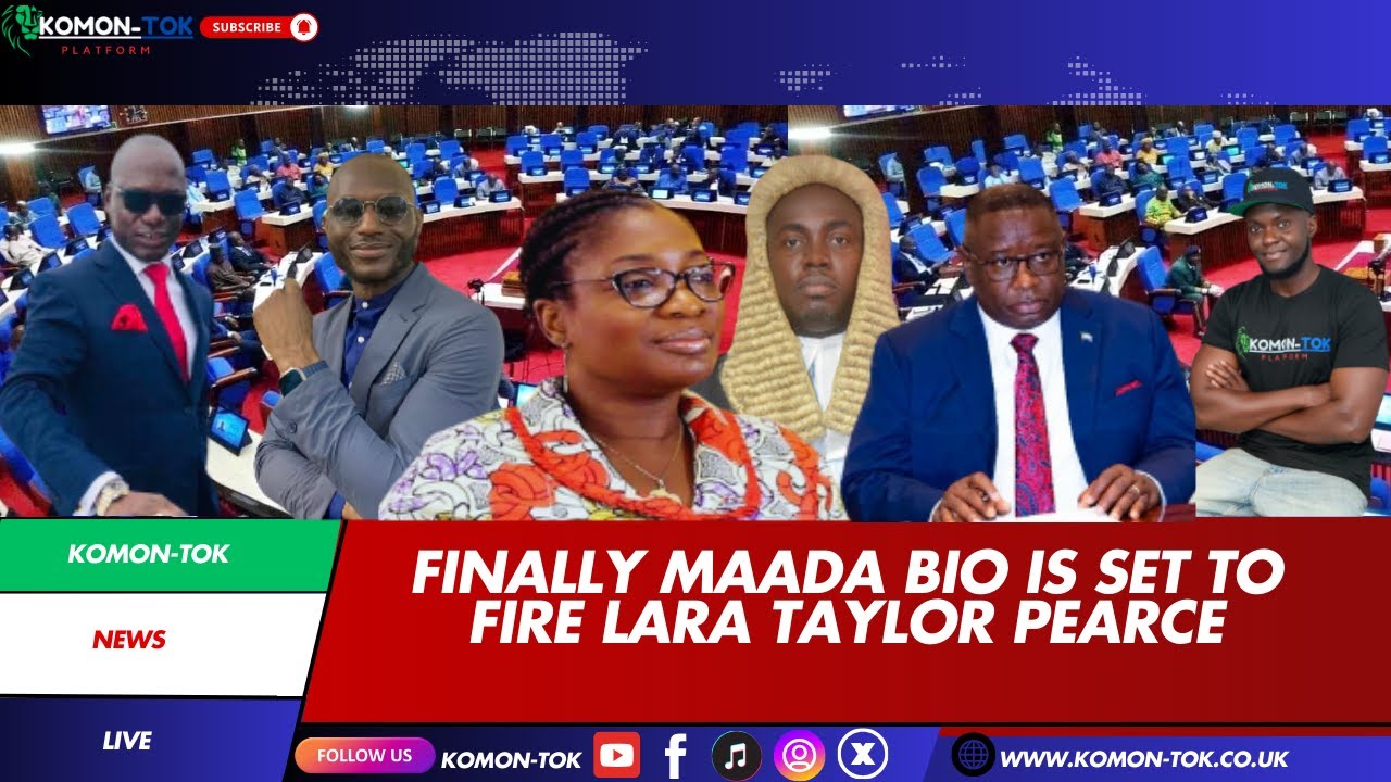 PRESIDENT BIO SET TO REMOVE LARA TAYLOR PEARCE AS AUDITOR GENERAL - YouTube