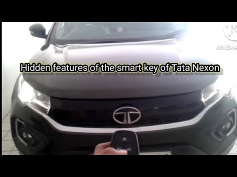 Hidden features of the smart key of Tata Nexon 2021 model (XZA+ varient ...
