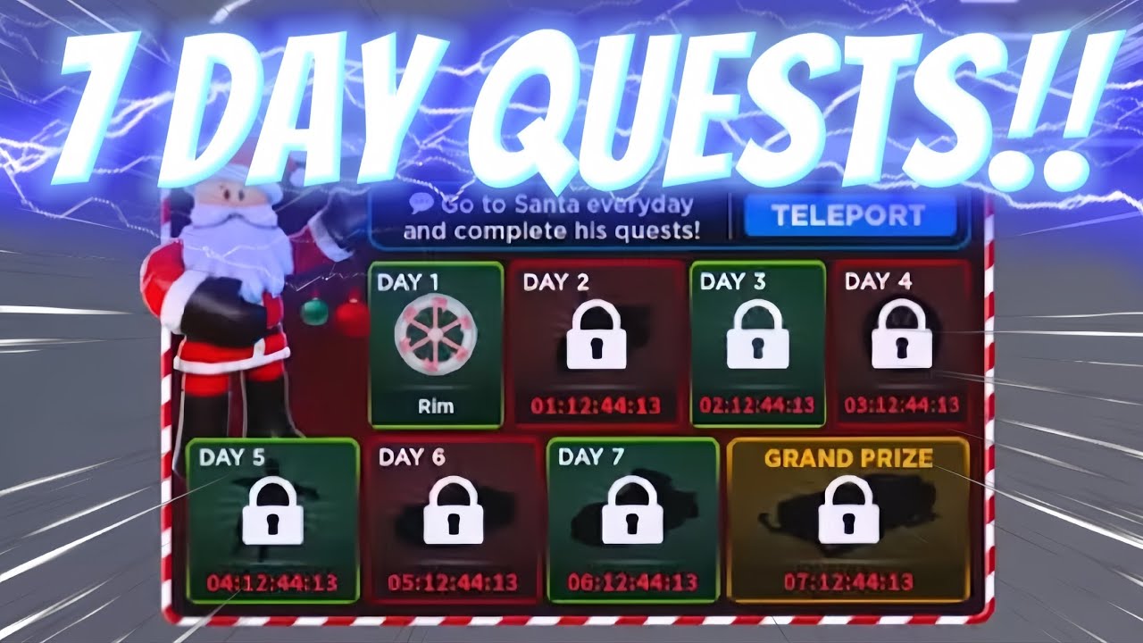 NEW *SANTA'S QUESTS* UPDATE Trailer Explained!! (DAILY LIMITED REWARDS ...