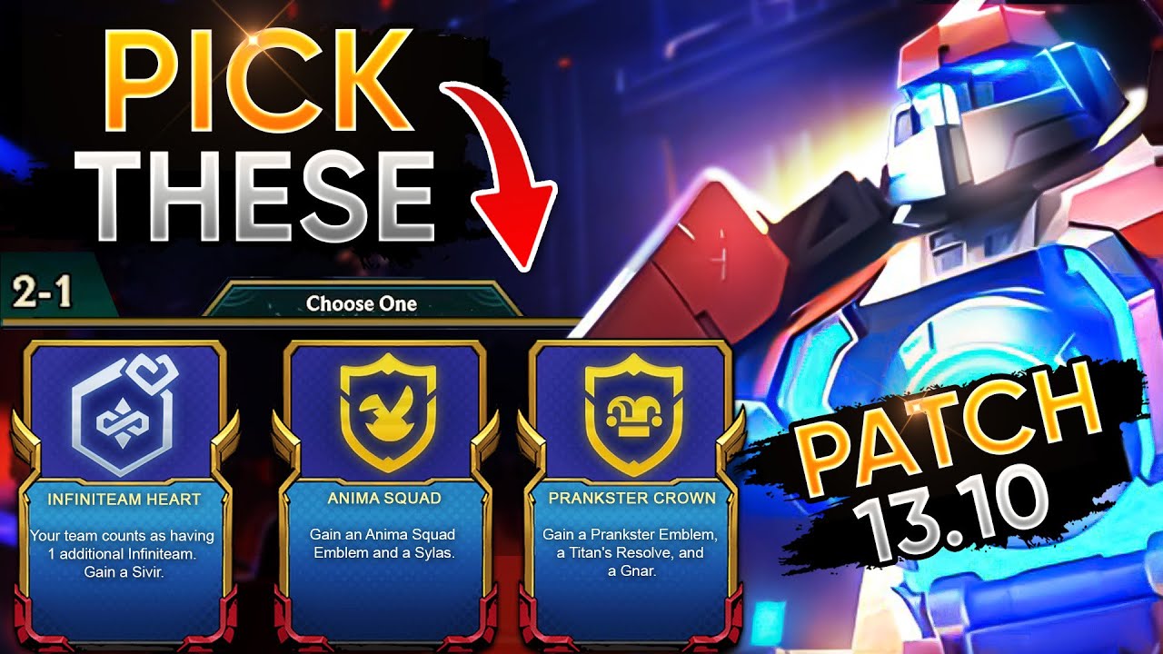 BEST Early Game Augments | Guide for Patch 13.10 | TFT - Teamfight ...