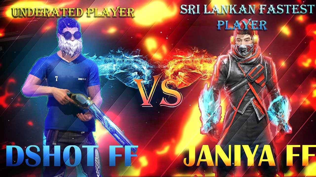 DSHOT FF VS EX JANIYA 🔥 janiya dshot ට පැරදුනද ? ONE TAP ONLY 1 VS 1 ...