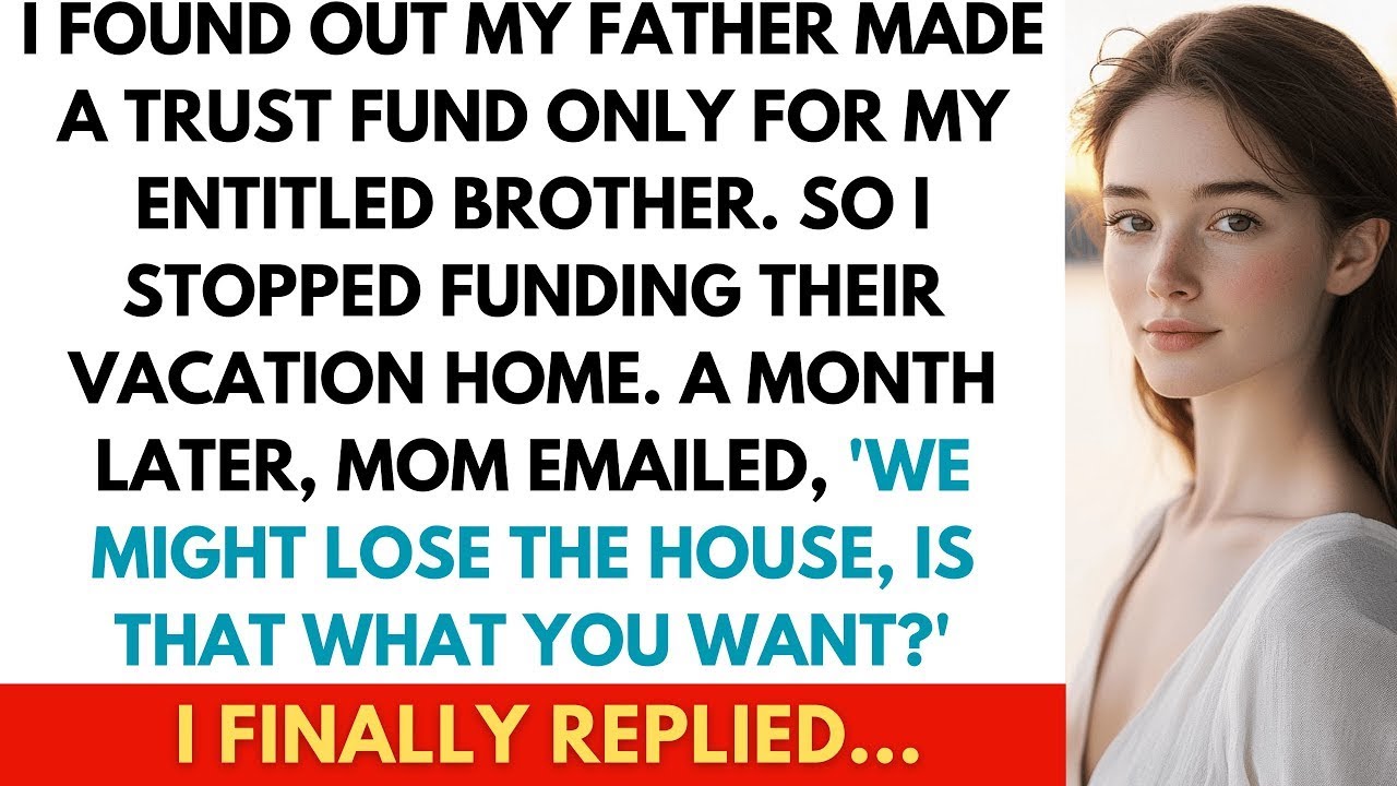 Father Created a Trust Fund Only for My Entitled Brother; I Walked Away ...