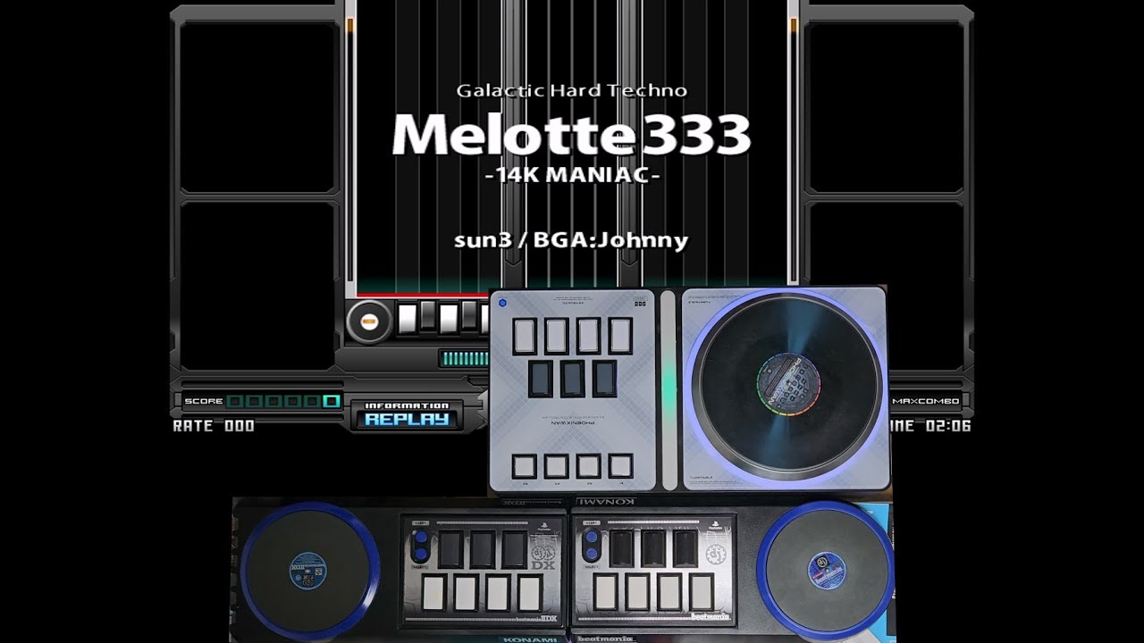 [BMS/EZ2LR] Melotte 333 -14K MANIAC- easy clear - YouTube