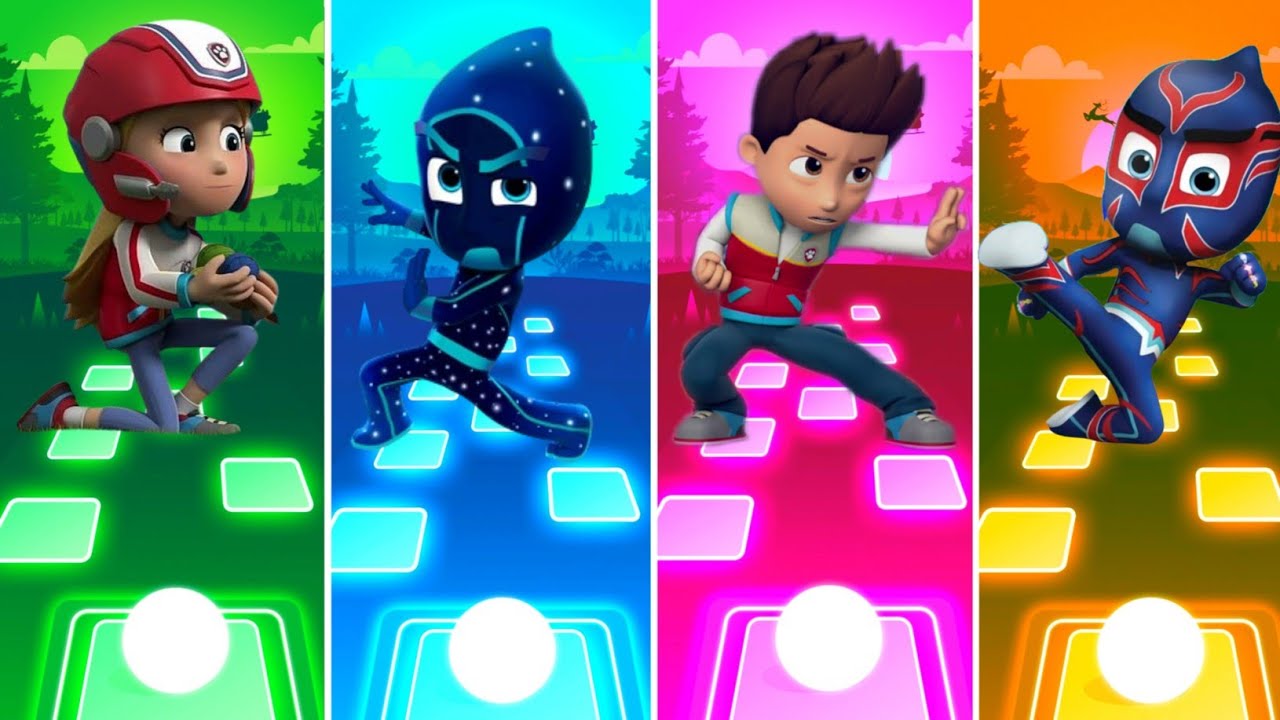 Paw Patrol Ryder🆚Pj Masks Catboy🆚 Paw Patrol Rubble 🆚 Pj Masks Night ...