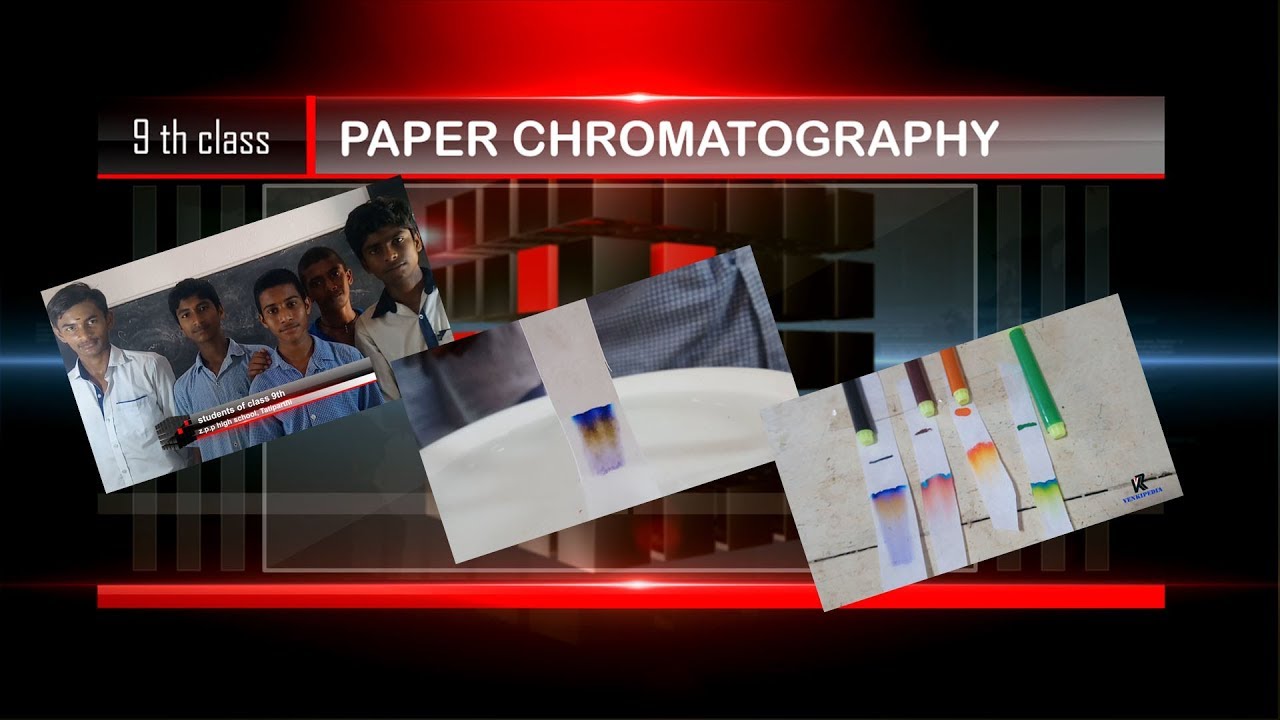 chromatography - 9th class physical science - YouTube