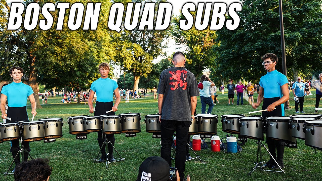 Boston Crusaders Quad Subs - 2025 Finals Week (Show Music) - YouTube