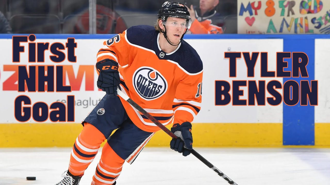 Tyler Benson #16 (Edmonton Oilers) first NHL goal Feb 20, 2022 - YouTube