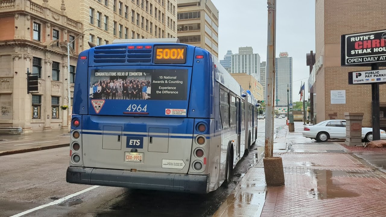 ETS Bus 2019/20 New Flyer XD60 #4964 On 500X Downtown Express - YouTube