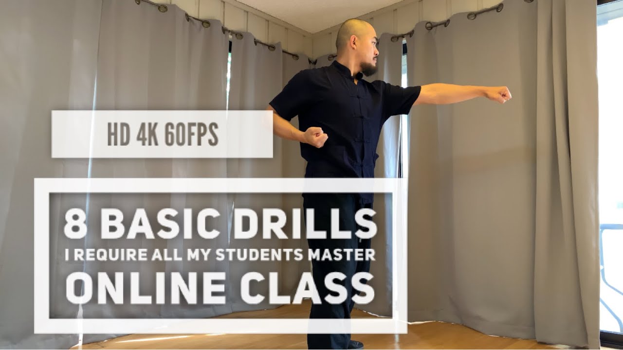 8 Basic Drills | Online Class | 少林武功 - YouTube
