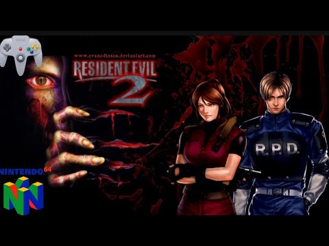Resident Evil 2 - León A - parte 2 (N64) - YouTube