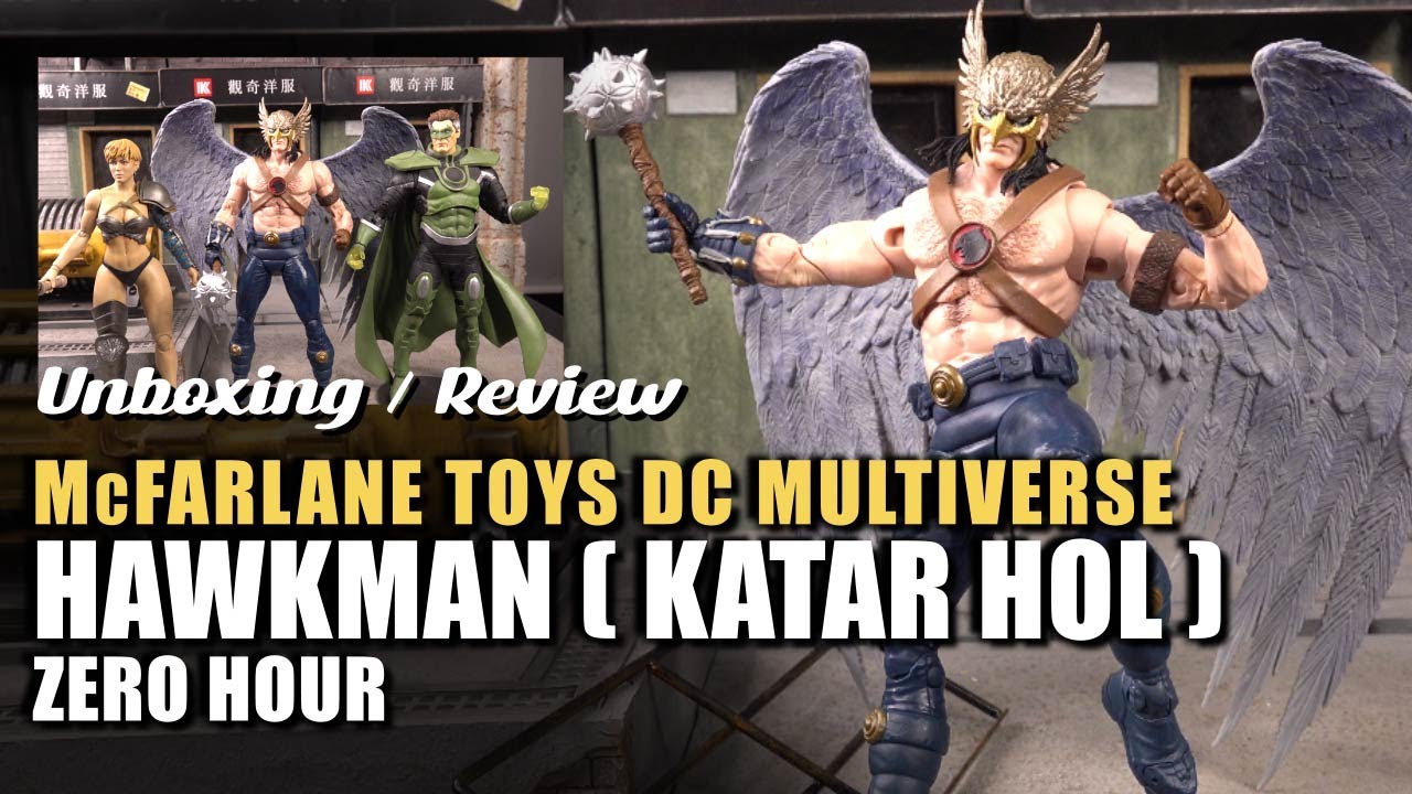 McFarlane DC Multiverse HAWKMAN (KATAR HOL) Zero Hour マクファーレン・ホークマン 麥克法 ...