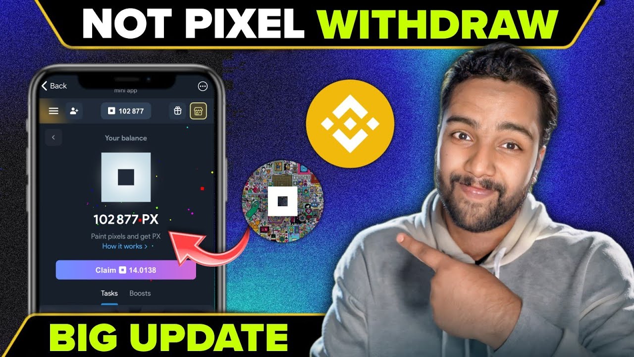 Not Pixel Withdraw Update - Not Pixel by NotCoin Airdrop | How to Play ...