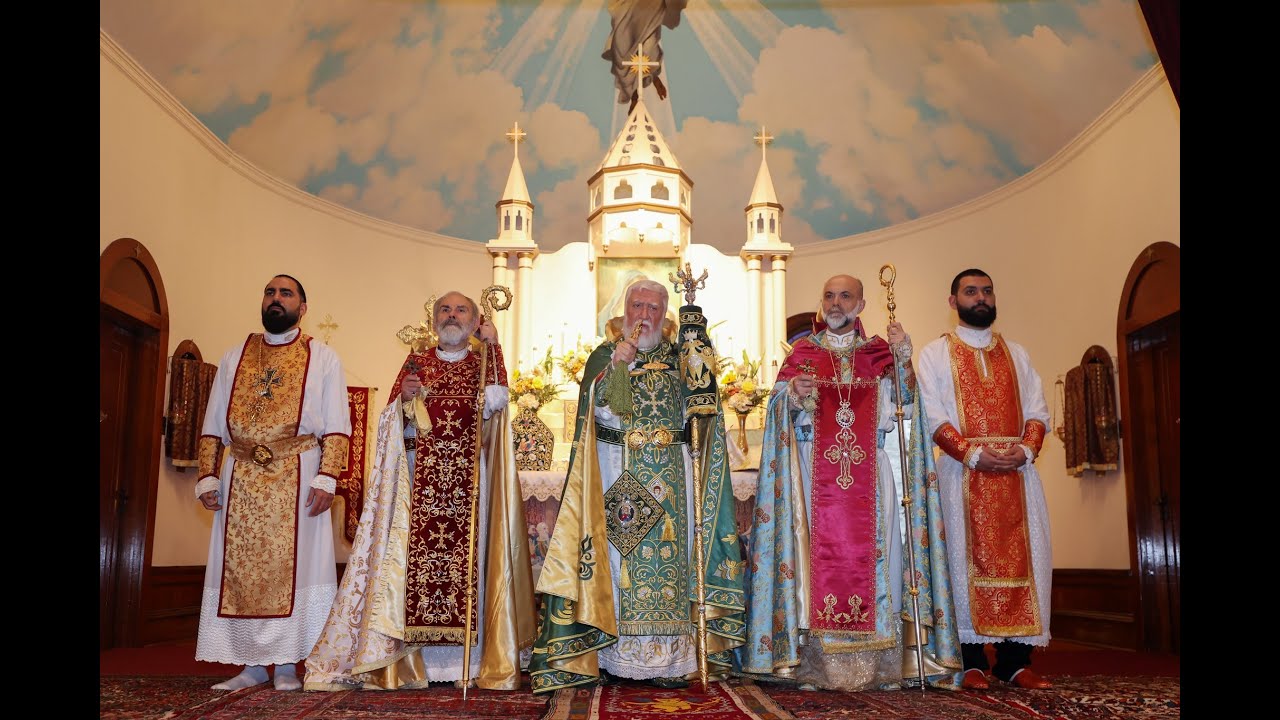 Փրաւիտընսի մէջ Ս Պատարագ եւ ճաշկերոյթ՝ ի պատիւ Վեհափառ Հայրապետին — 06