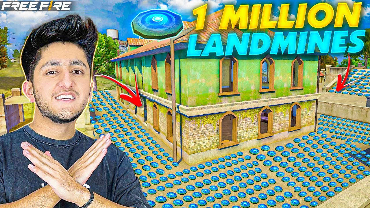 1 Million Landmine In One Game😱 Only Landmine Challenge In Free Fire 😂 ...