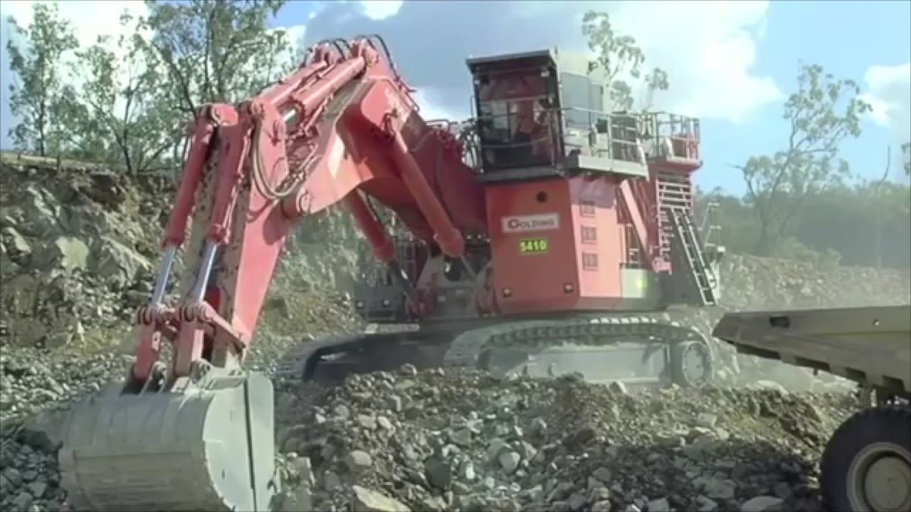 Mining Machines in Action, Hitachi EX2500 Excavator - ConEquip Parts ...