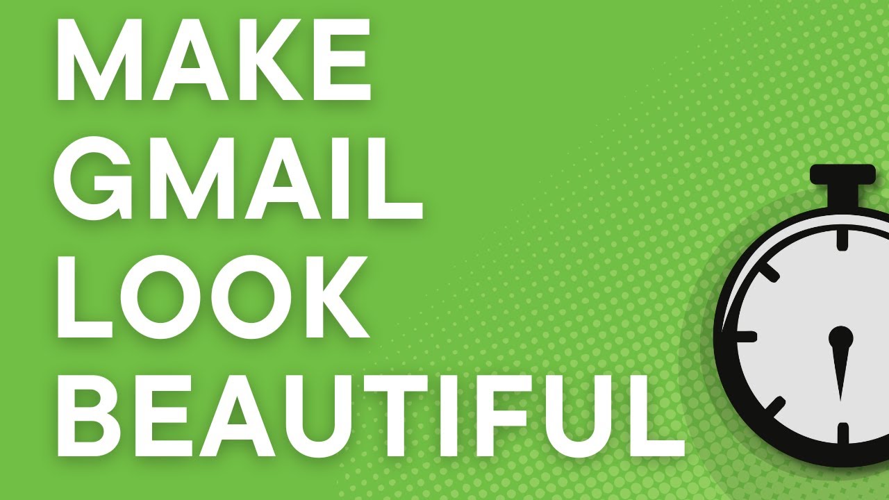 How to make Gmail look beautiful in a browser using Gmail themes (2023 ...