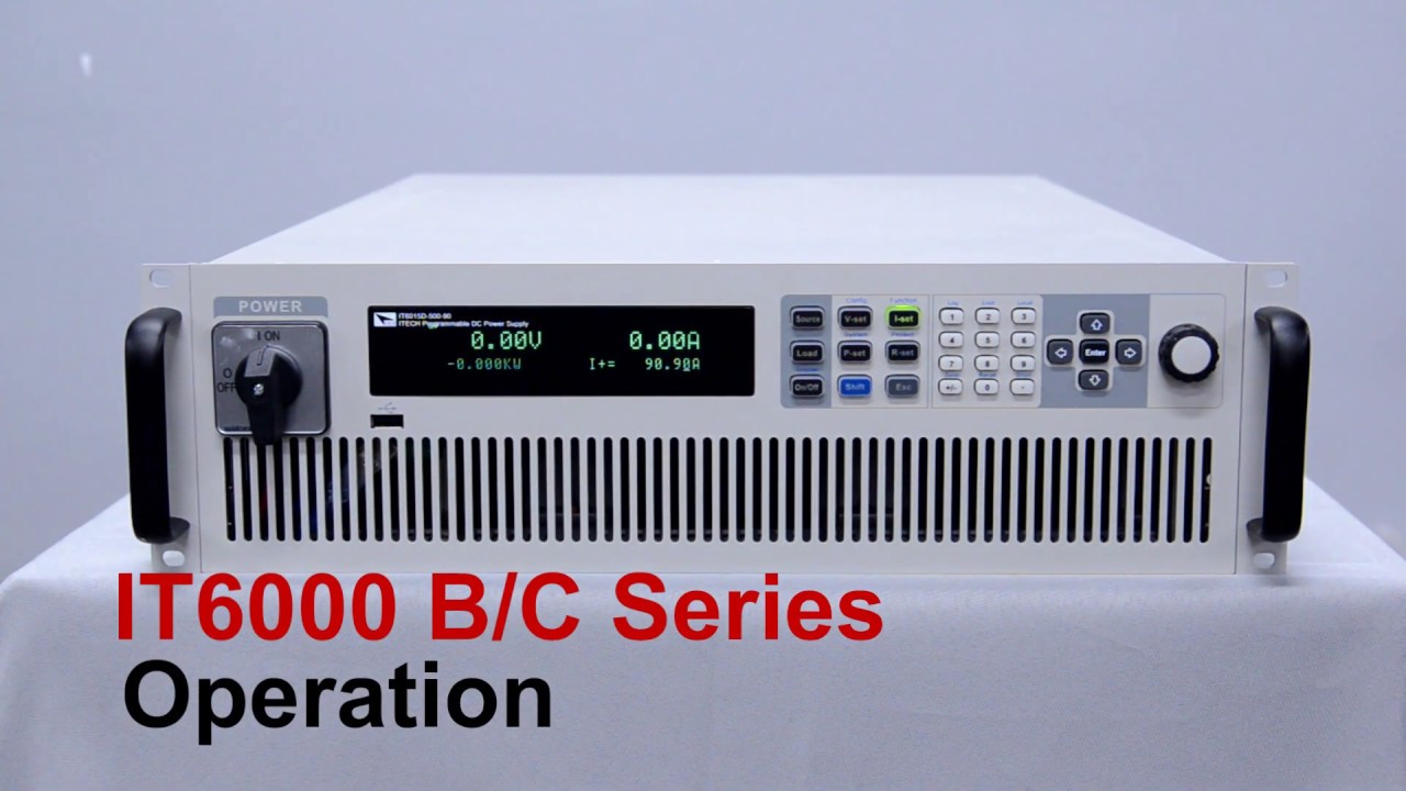 Operation of IT6000 Series - YouTube