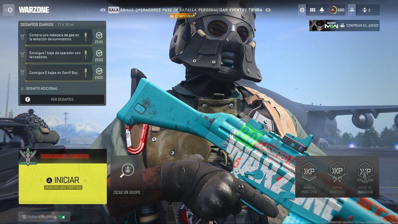 Warzone / Mouse y teclado / Xbox Series S / 1080p / 120hz - YouTube