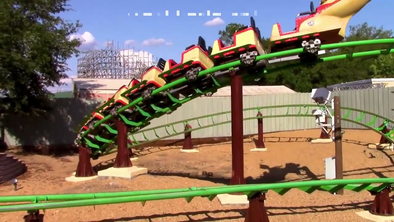 Air grover review, Busch gardens Tampa family coaster - YouTube