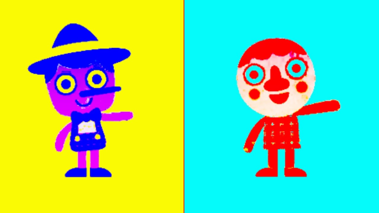 Pinocchio Noodle & Pals IntroLogo Effects ( Sponsored: Preview 2 ...