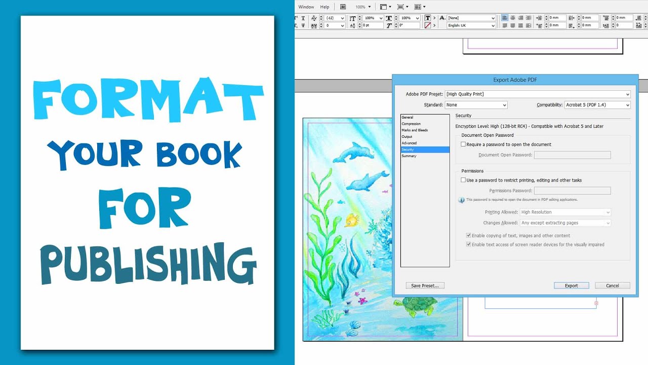 HOW DO YOU FORMAT A BOOK ON IN DESIGN YouTube HOW DO YOU FORMAT A BOOK ON IN DESIGN YouTube