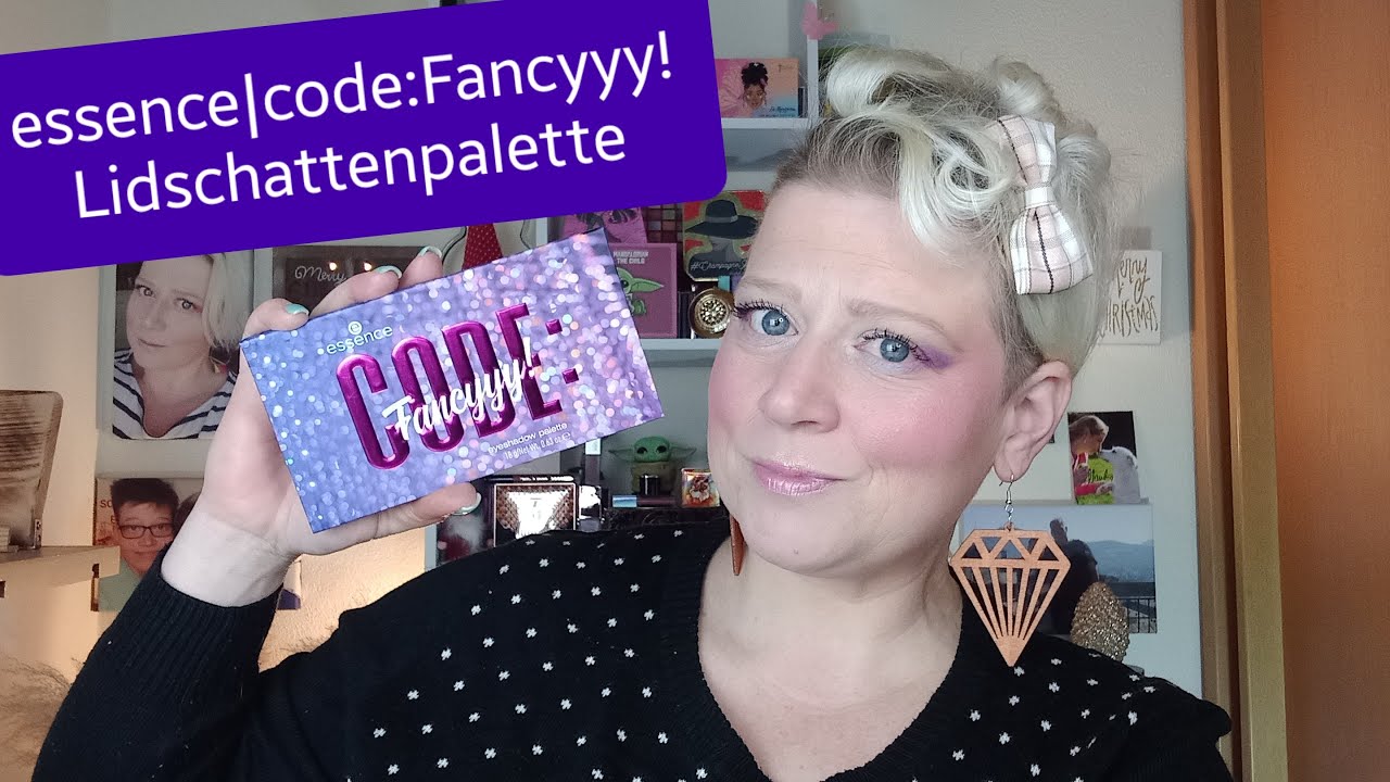 Lidschattenpalettenvorstellung/essence/Code Fancyyy Palette - YouTube