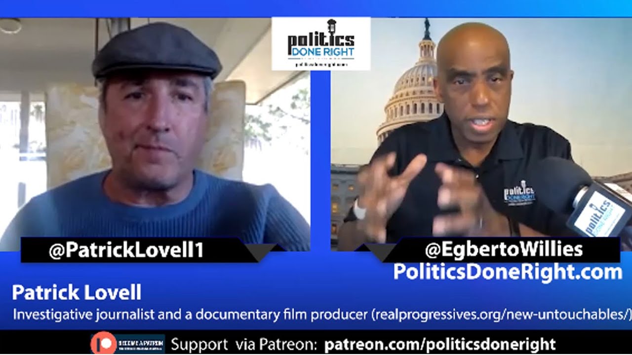 Investigative journalist Patrick Lovell discusses the Big Con on ...