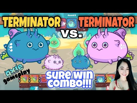 TERMINATOR VS. TERMINATOR | COMBO TECHNIQUES | axie infinity - YouTube