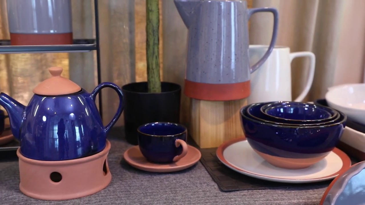 Joyye Natural Terra-cotta Tableware - YouTube