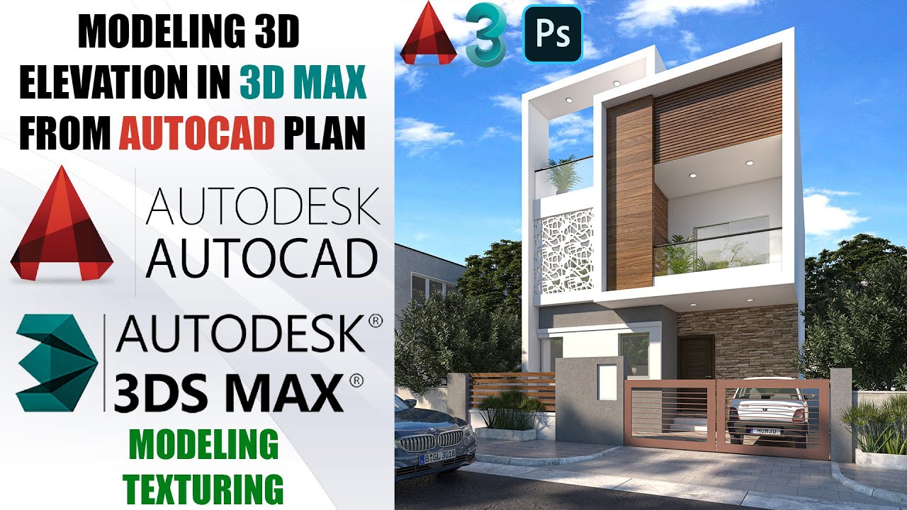 3D ELEVATION MODELING & TEXTURING - YouTube