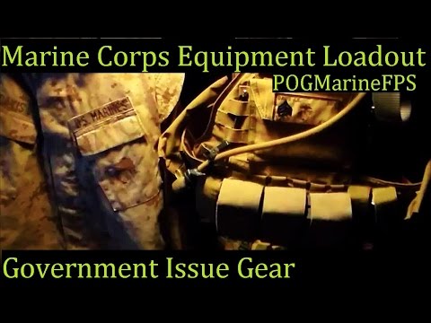 Real U.S. Marine Corps Gear loadout Not that airsoft crap - YouTube